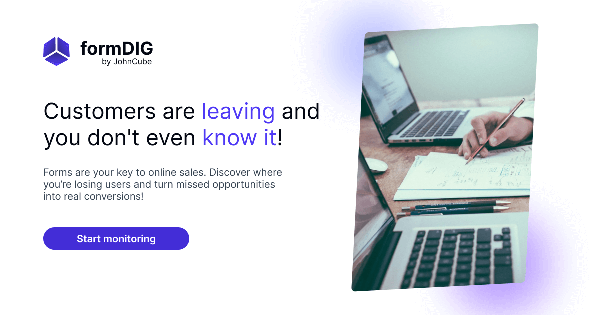 formDig: Form Monitoring on Your Website